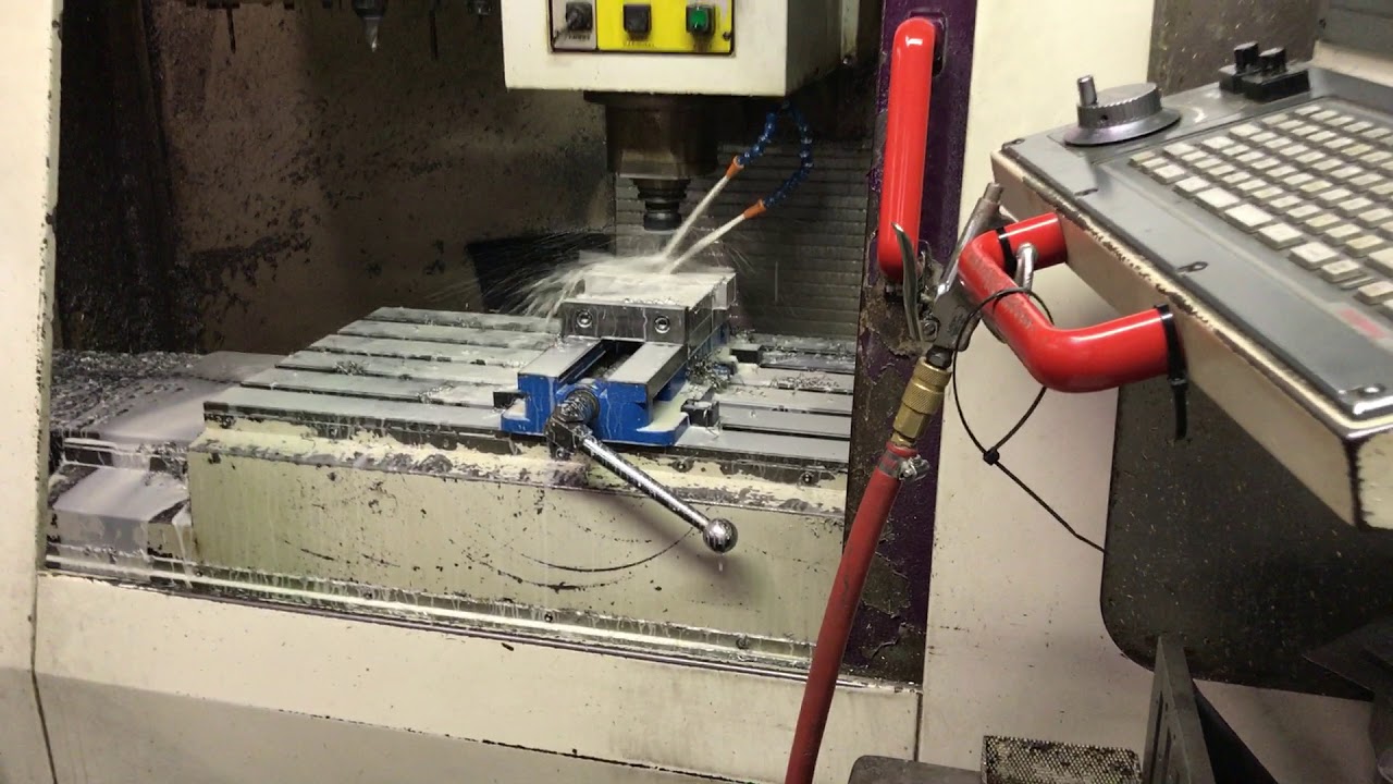Bridgeport Torq-Cut TC-4 Vertical Machining Center - YouTube