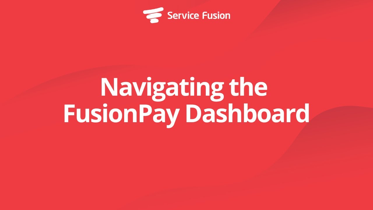 Navigating the FusionPay Dashboard - YouTube