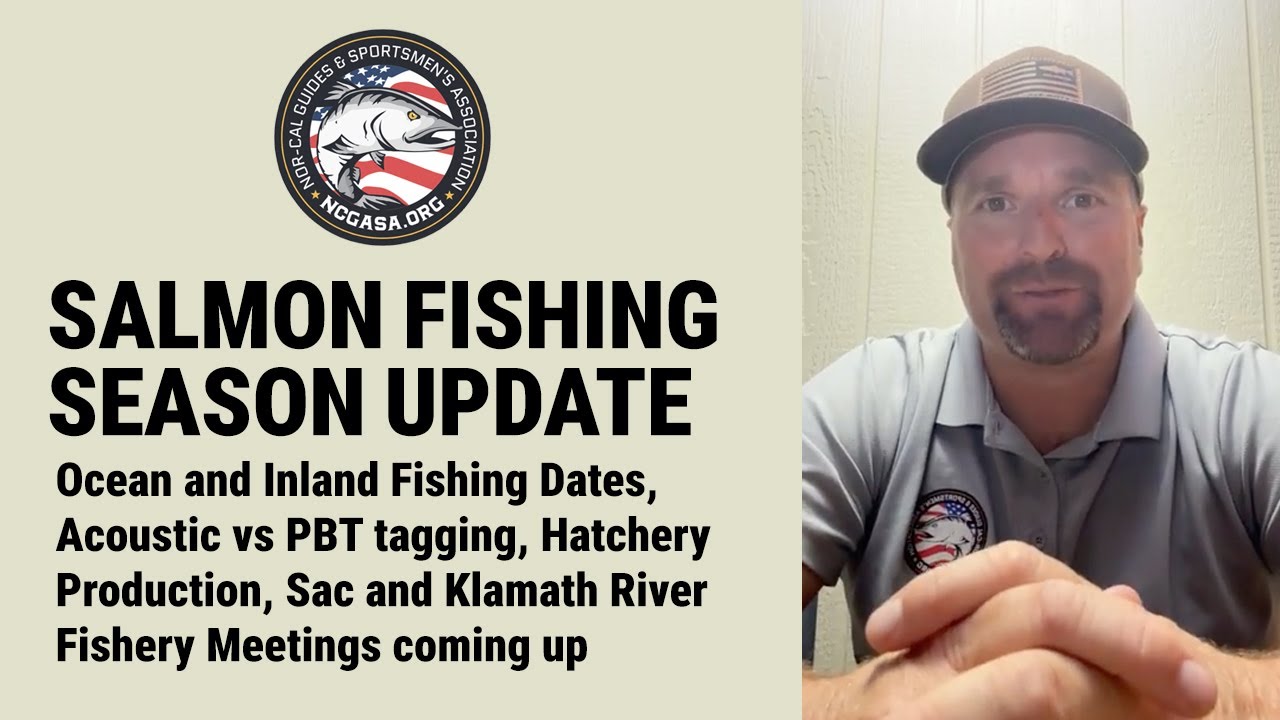California Salmon Fishing Update Inland Ocean Seasons - YouTube