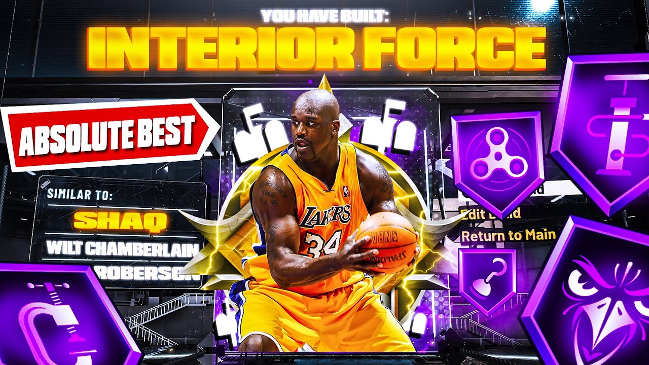 THE ABSOLUTE BEST "INTERIOR FORCE" BUILD ON NBA 2K20! VOL. 21 - YouTube