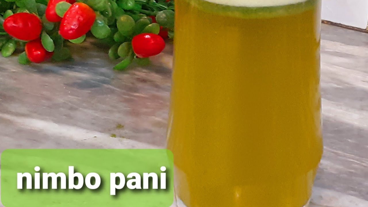 nimbo pani/lemon drink/refreshing summer drink/nimbo pani by daal sabzi ...