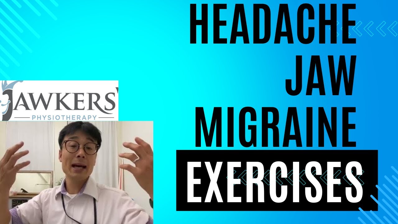 Jaw Pain and Headaches: 6 Home Exercises (Physio Explains) - YouTube