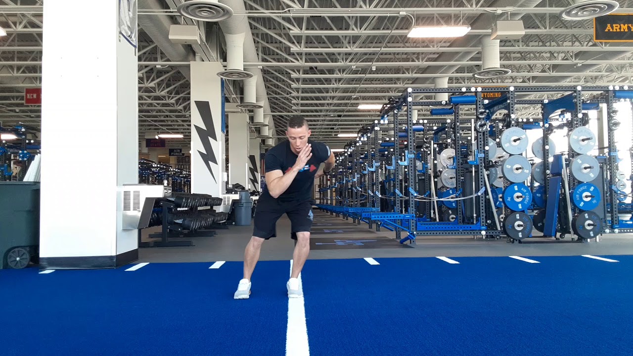 Lateral Shuffle- #1 Alternating Cut Stops - YouTube