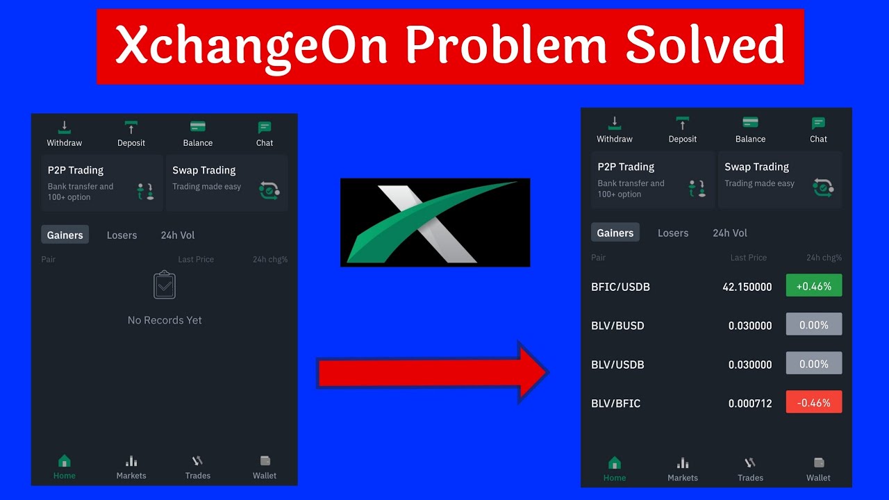 XchangeOn बंद | XchangeOn Treding Problem Solved | XchangeOn Bfic, Usdb ...