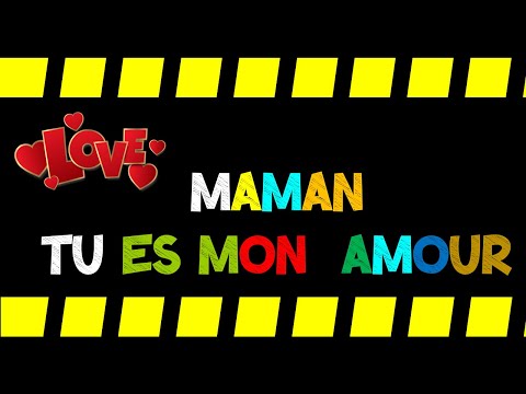 Maman tu es mon amour --chanson pour la maman --chanson produite par Racha Salloum