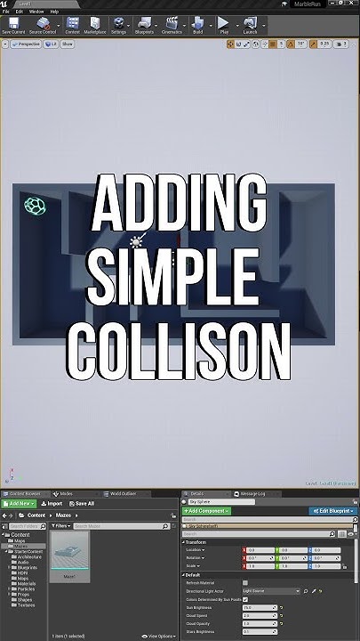 🎮 Learning UE4 #23 🎮 - Overview of Simple Box Collision - YouTube