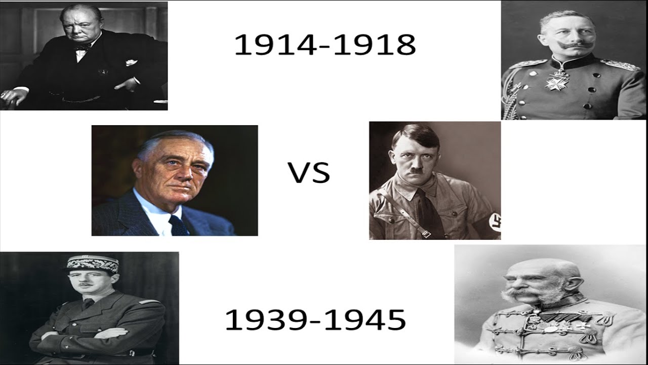 All World War 1&2 Leaders - YouTube