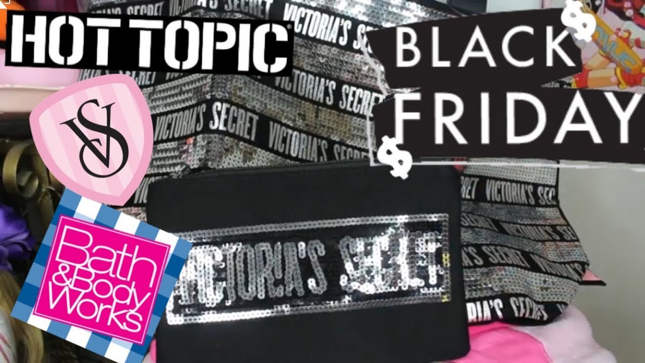 BLACK FRIDAY HAUL 2018! (Victoria’s Secret, Hot Topic, Walmart + MORE ...