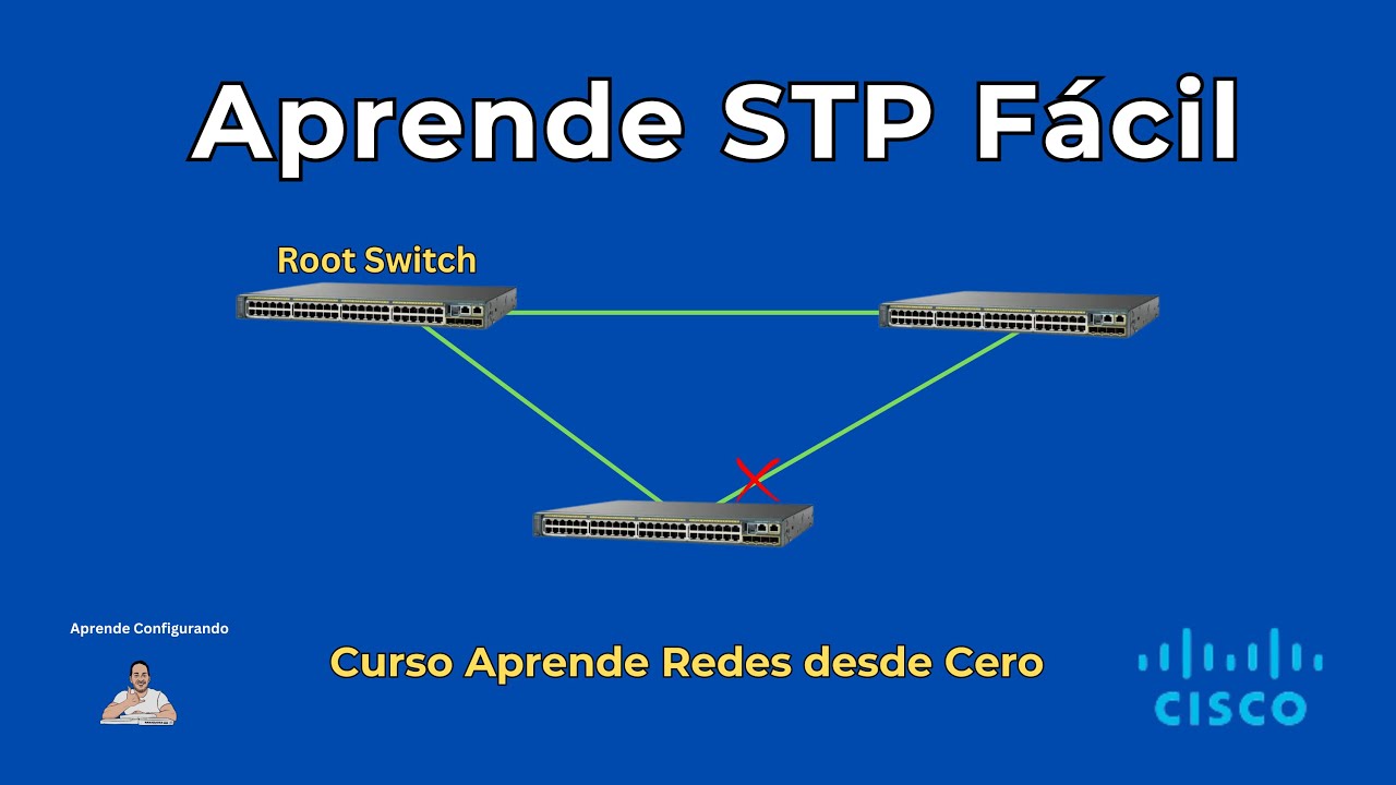 STP desde Cero: ¿Qué es Spanning Tree Protocol y cómo Funciona? | CCNA ...