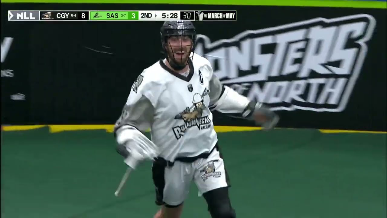 Jesse King lights up the net with four goals - YouTube