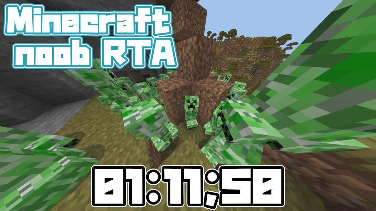 Minecraft noob RTA - YouTube