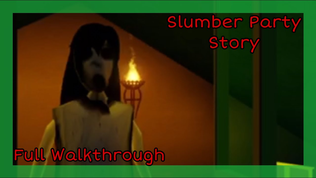 Slumber Party Story (Full Walkthrough) | Roblox - YouTube