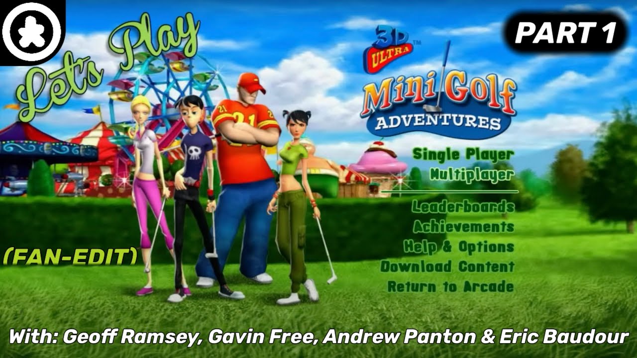 20x Best Moments from Regulation Gameplay's New 3D Ultra Mini-Golf ...