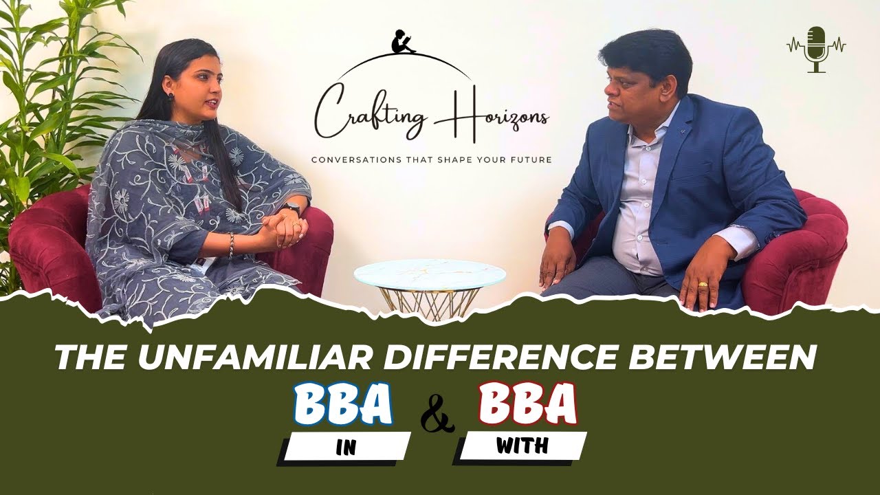 The unfamiliar Difference between 'BBA in' & 'BBA with' - YouTube