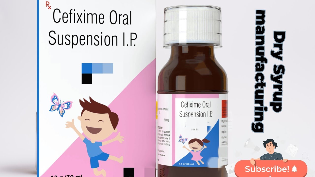 Dry Syrup Manufacturing Process | By. Mr. K | - YouTube