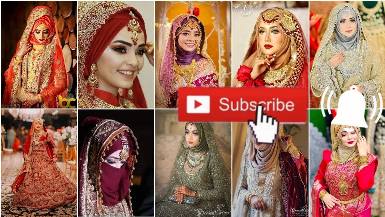 Muslim brides| Wedding hijab styles| Bridal hijab styles|Bridal makeup ...