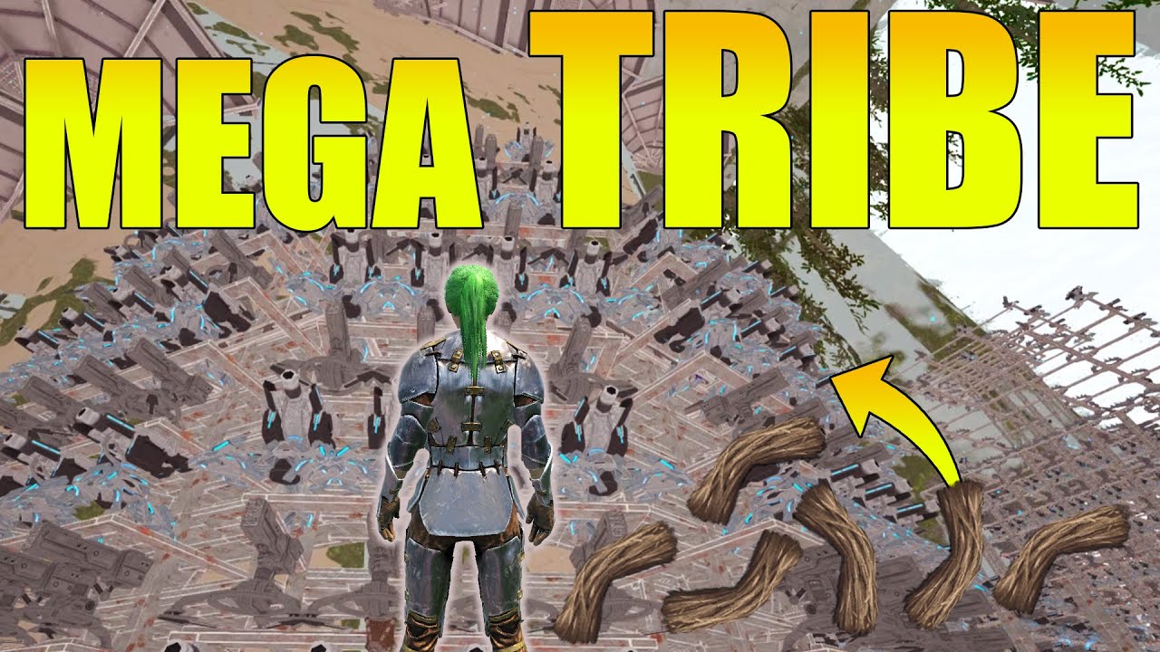 When 10 People Join A Fibercraft - This Happens... | Ark PvP - YouTube