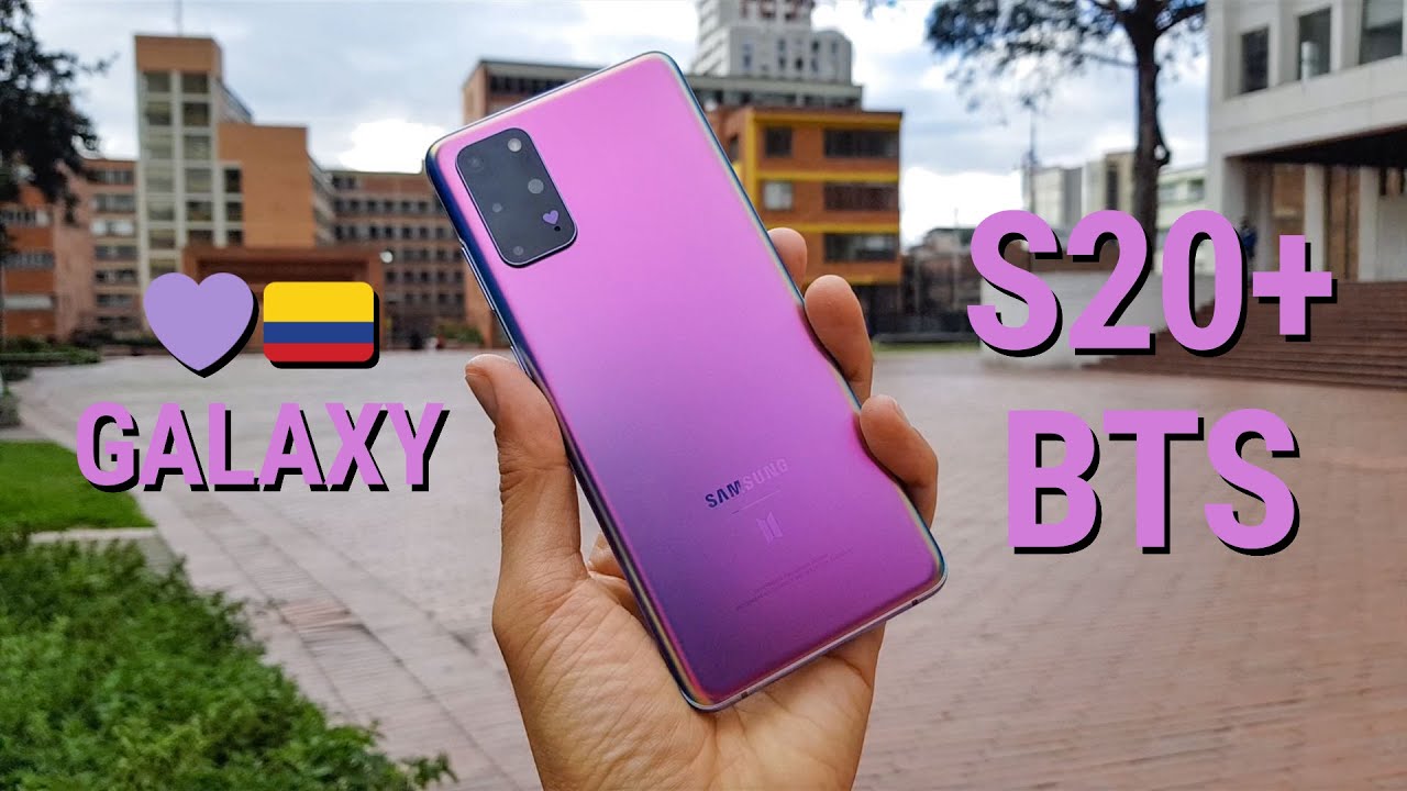 Probando el Samsung Galaxy S20+ BTS Colombia - YouTube