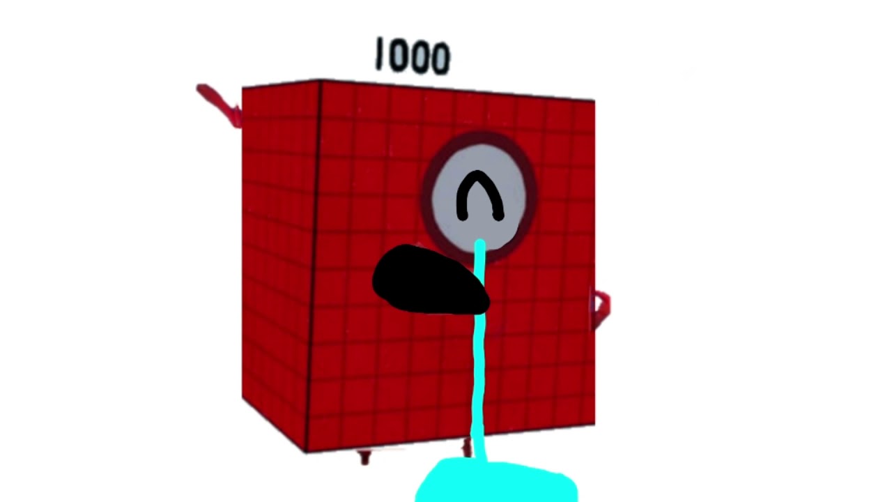 numberblock 1000 crying - YouTube