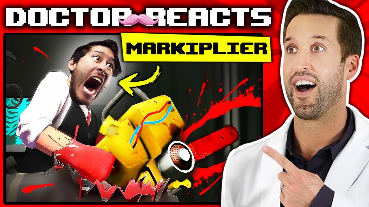 ER Doctor REACTS to Funniest Markiplier Animated Medical Scenes - YouTube