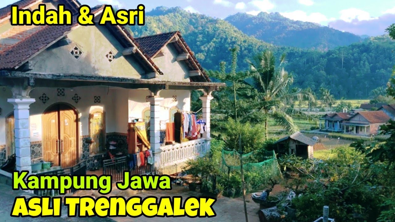 SUASANA PEDESAAN JAWA di KAMPUNG TERPENCIL, PELOSOK DESA TRENGGALEK ...
