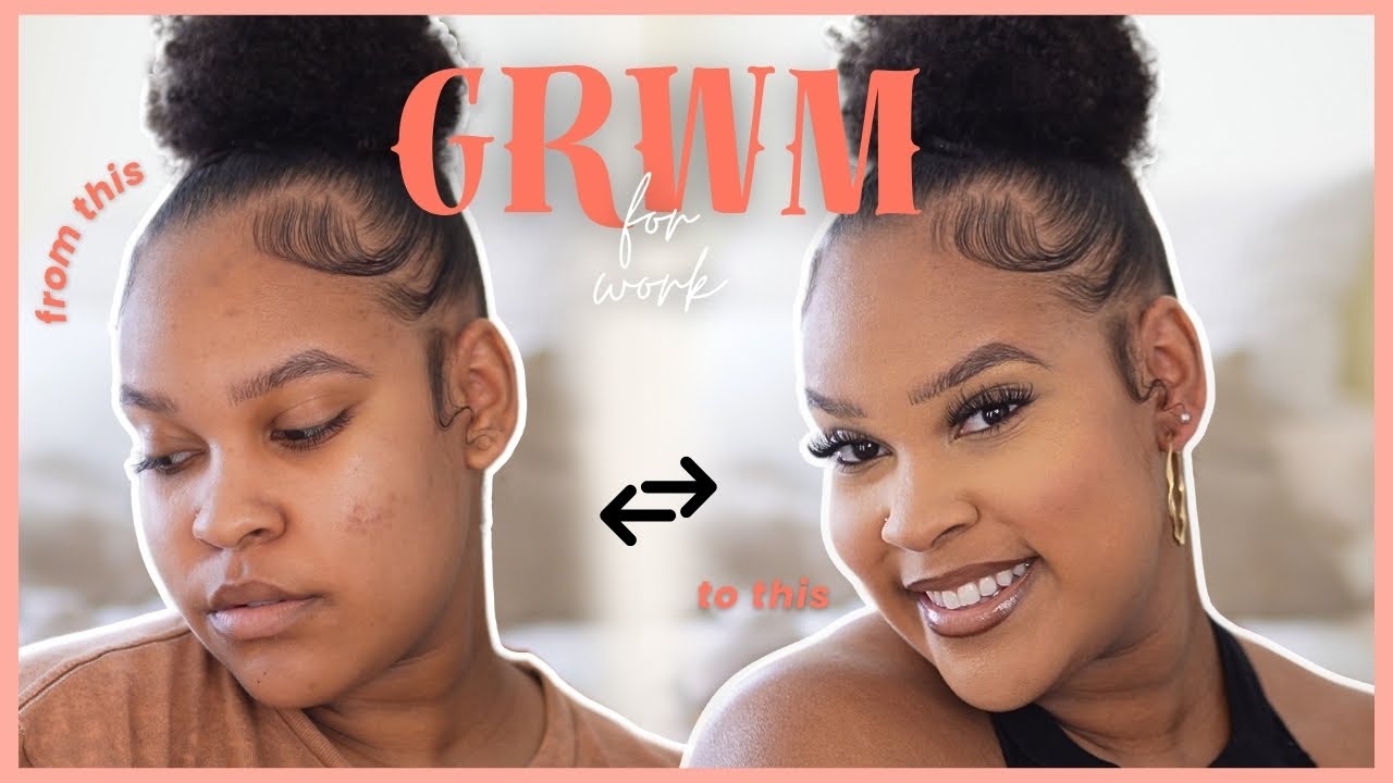 GRWM for Work | CHIT CHAT | Simple Makeup Routine - YouTube