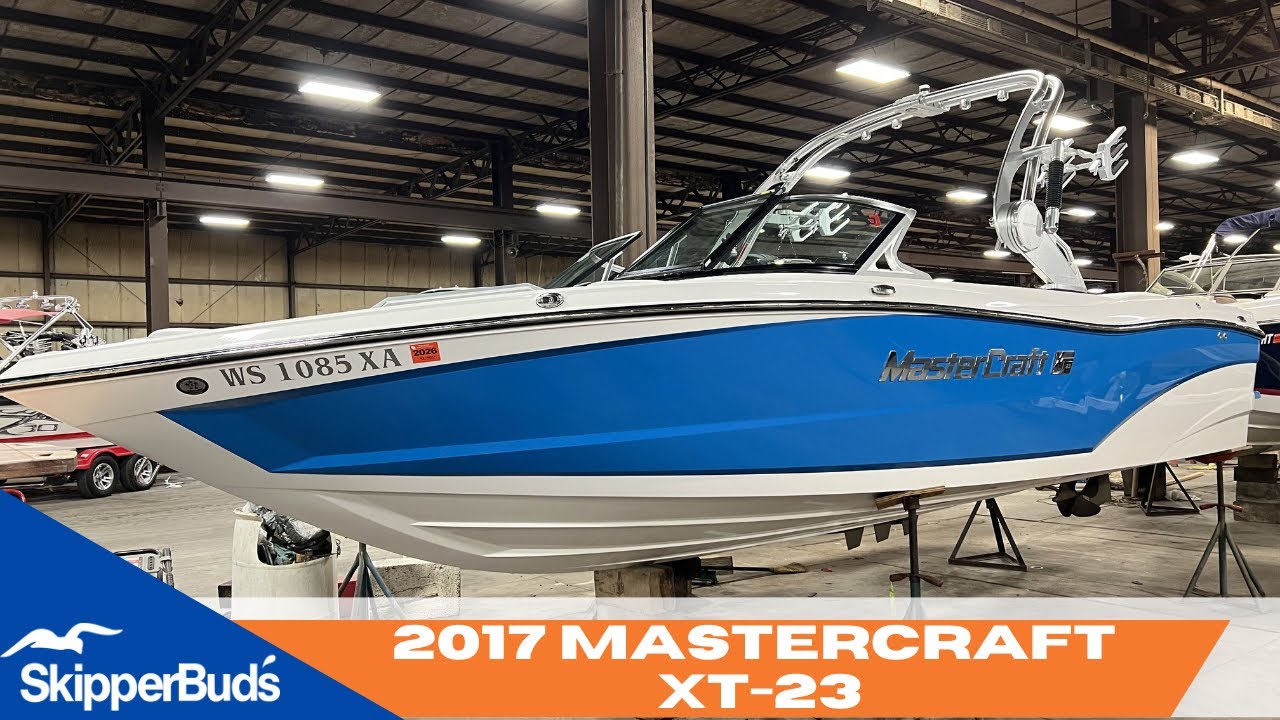 2017 Mastercraft XT-23 Boat Tour SkipperBud's - YouTube