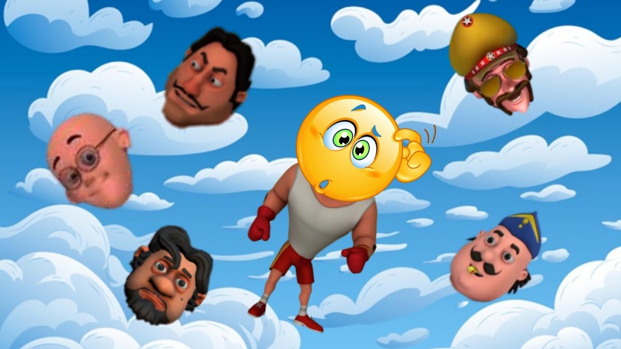 motu patlu 😂🤣 || motu patu game, puzzle, wrong head funny cartoon video ...