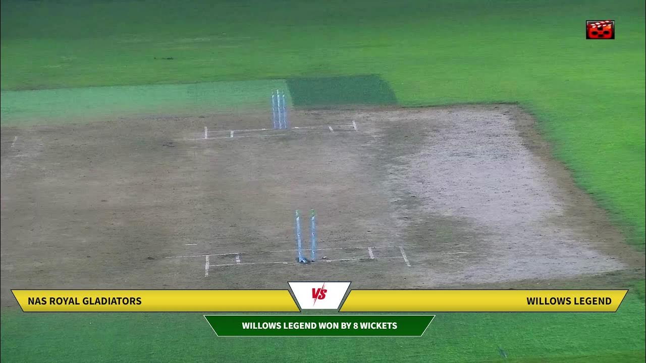 Willows Legends vs Nas Royal Gladiators | MCC Ramadan Thursday Smashers | MCC Cricket League ...