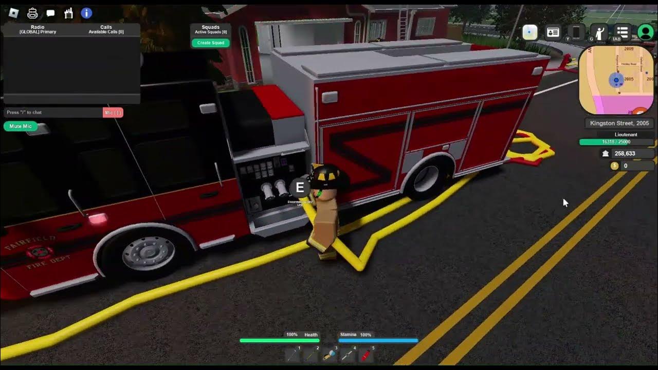 *MOST REALISTIC* firefighter game on Roblox - YouTube