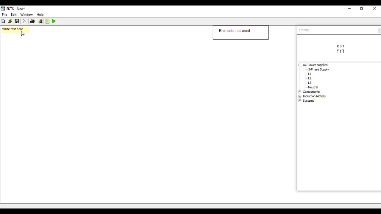 Simulate Control & Power Circuit for 3 Phase Motor using EKTS - YouTube