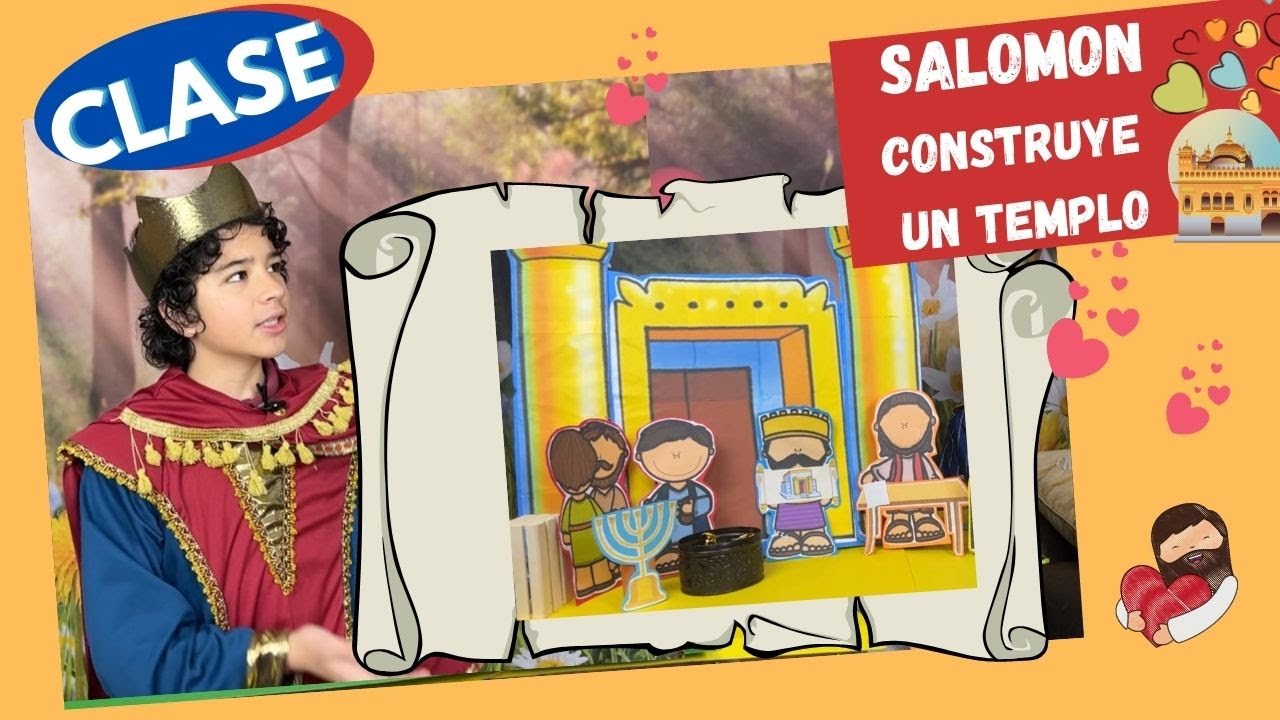 Primarios Una Bella Casa Para Dios Clase Leccion 8 Salomon Construye El