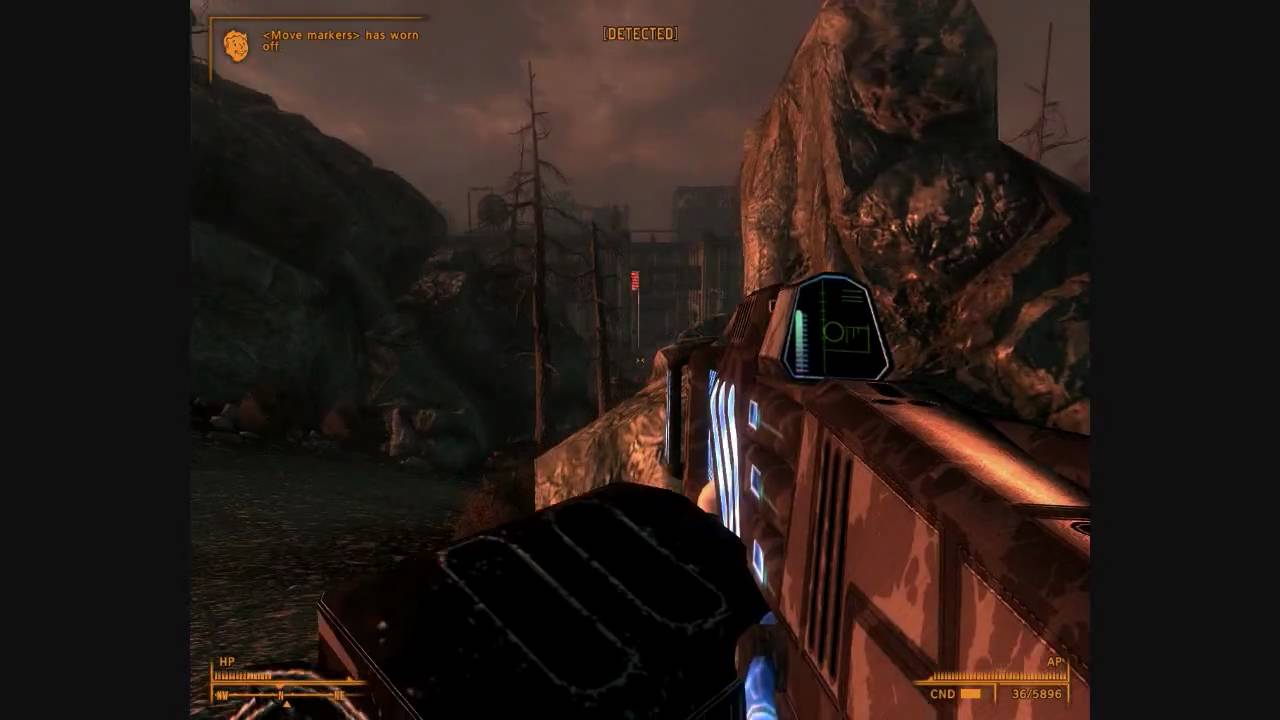 Fallout III - Driveable Chimera Tank HD - YouTube