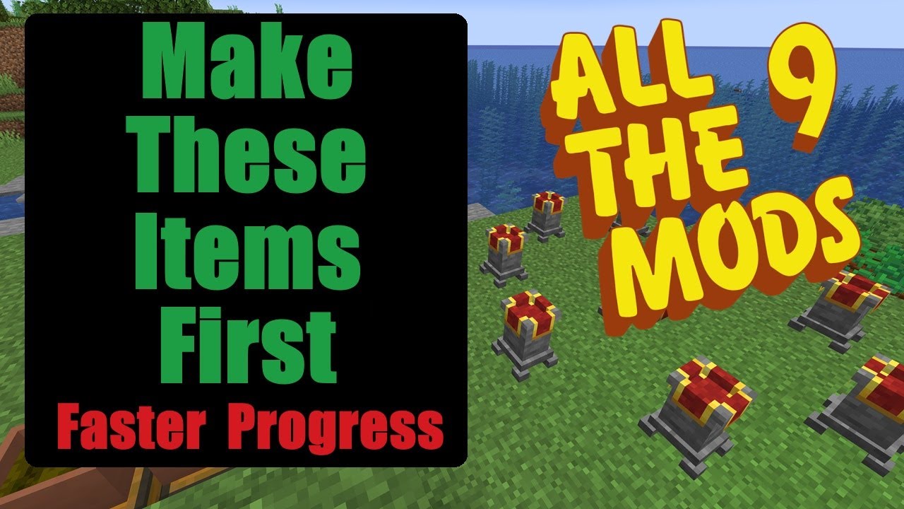 All The Mods 9 - Ep 1 Make These Items First (Faster Progress) - ATM9 ...