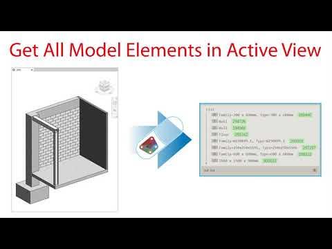 Revit Dynamo #3.10 Get All Elements in Active View #Shorts - YouTube