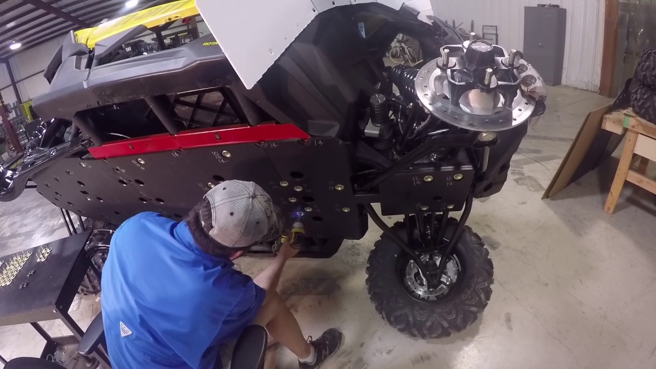 Trail Armor Can Am X3 Full Skids Installation - YouTube