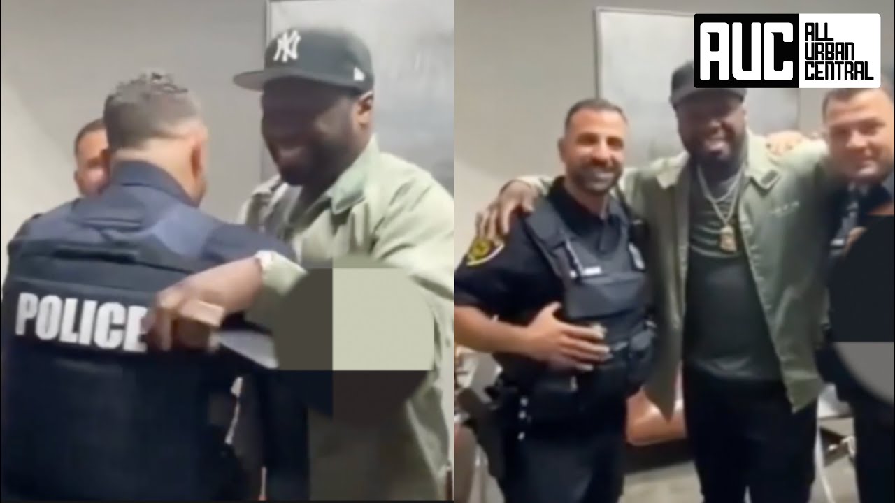 50 Cent Didnt Have A Choice But To Take Photo With Police After ...