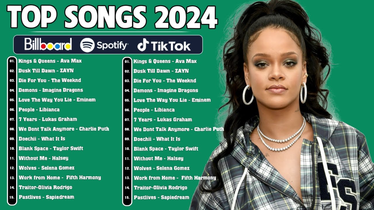 Pop Music 2024 - Charlie Puth, Adele, Miley Cyrus, Maroon 5 ...
