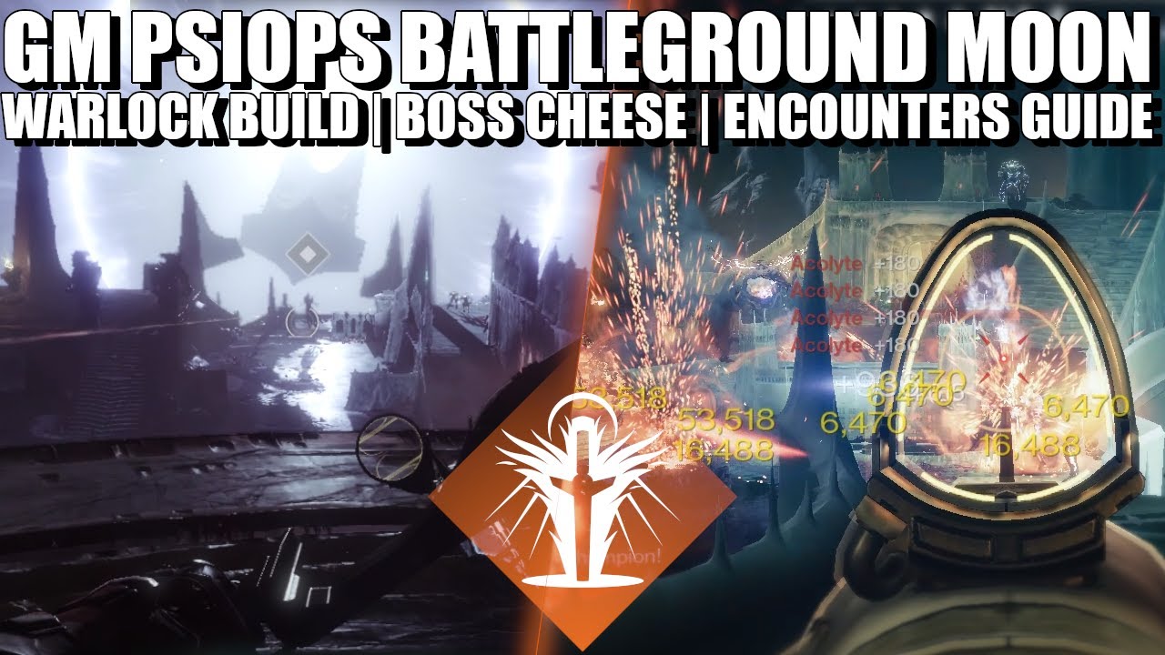Psiops Battleground Moon GM - Use THIS Warlock Build For Easy Clears ...