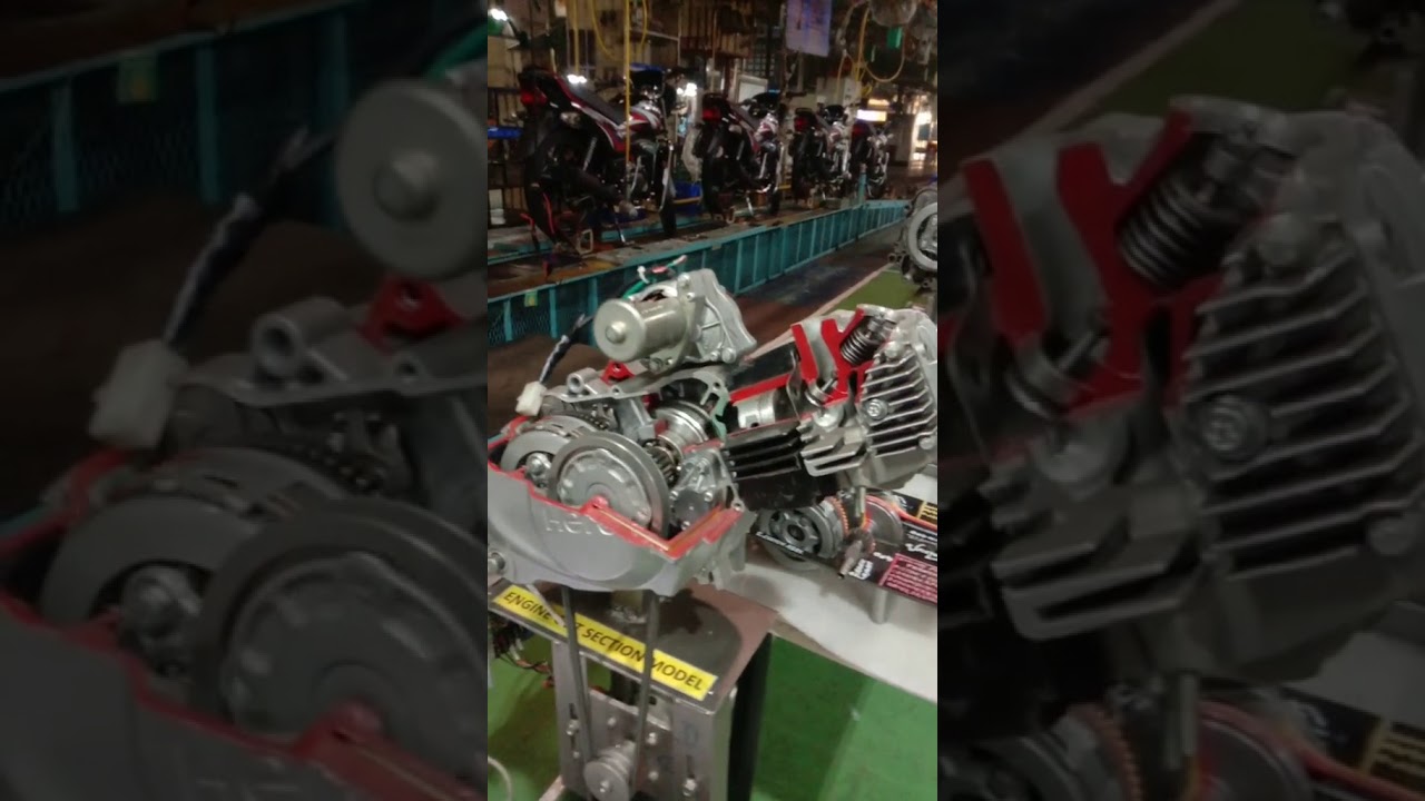 Two wheeler engine - YouTube