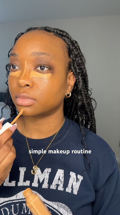 Quick and easy everyday makeup routine #getreadywithme #makeuptutorial #makeuproutine #makeup # ...