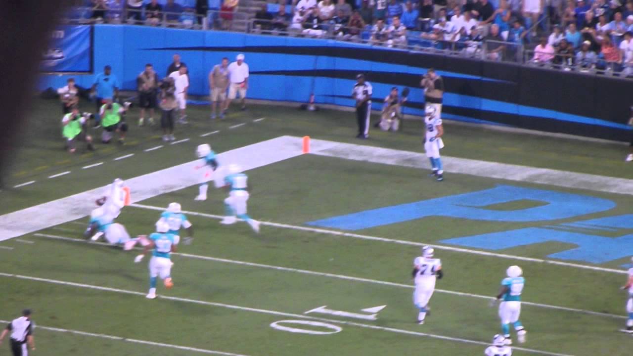 Carolina Panthers vs Miami Dolphins #61 - YouTube