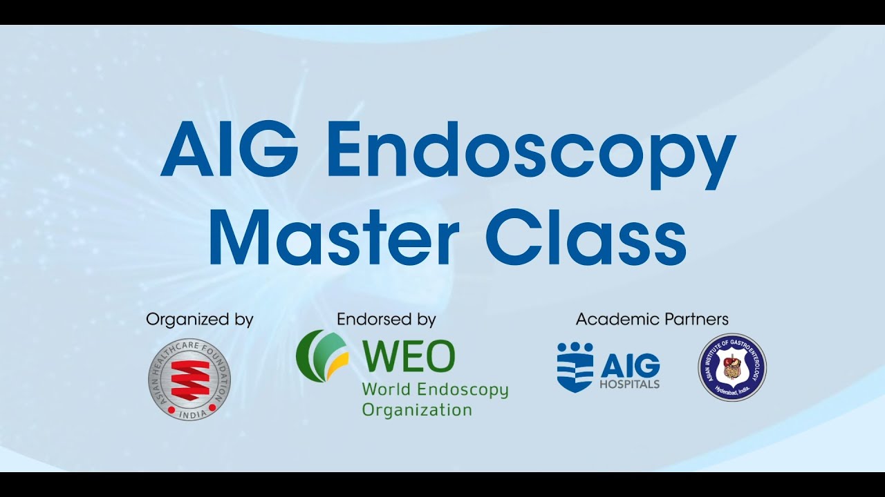 Masterclass for Advanced Endoscopic Procedures | AIG Hospitals - YouTube