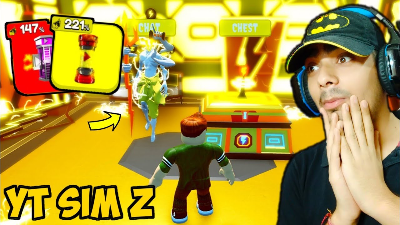*ELECTRIC REBIRTH* Update In YouTube Simulator Z Roblox! - YouTube