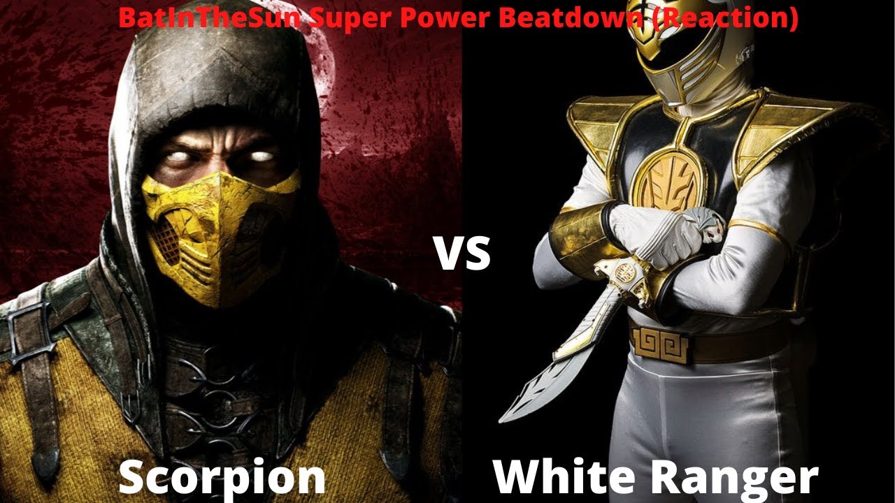 This Was Spectacular! BatInTheSun Super Power Beatdown! White Ranger vs ...
