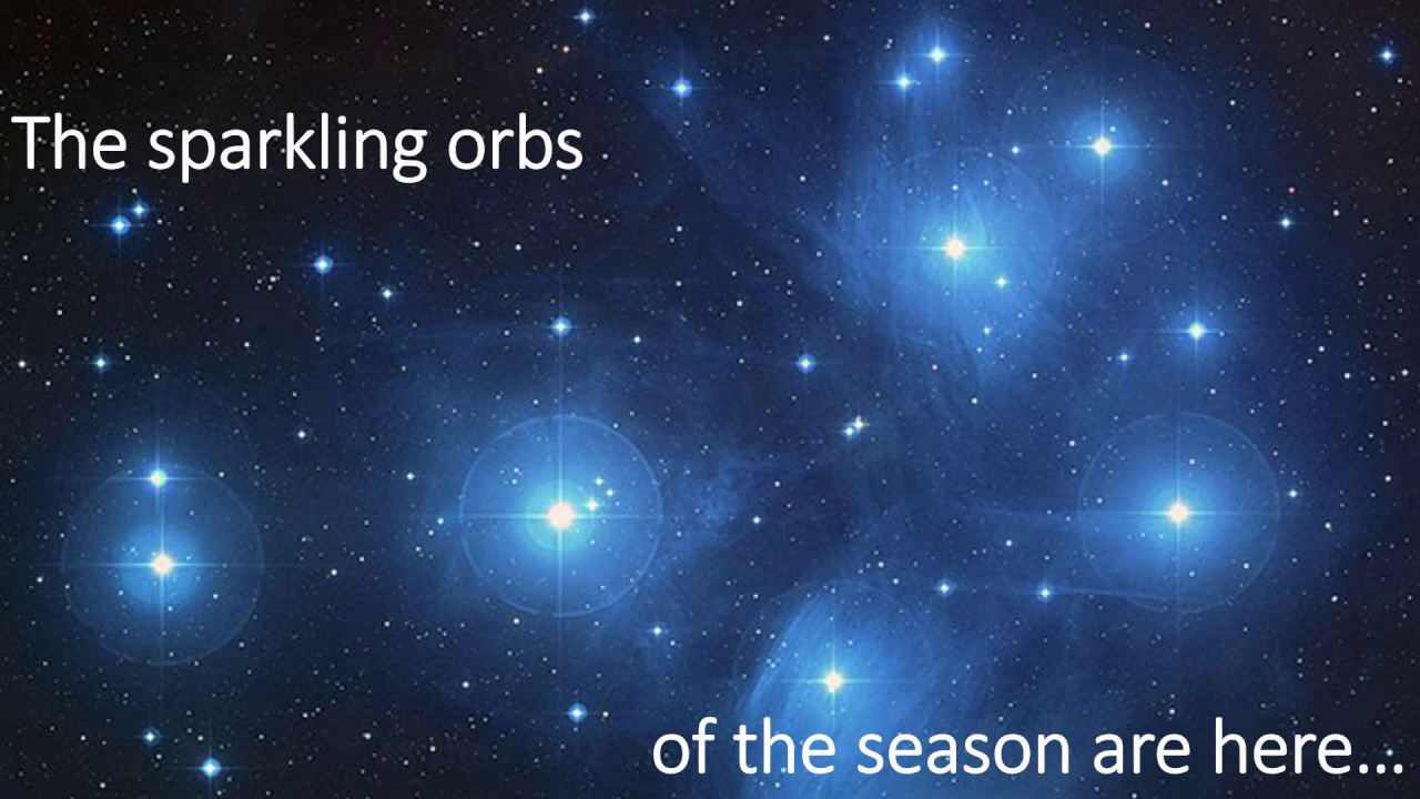 See the Sparkling Orbs of the Season in "Rapture with Heavenly Stars ...