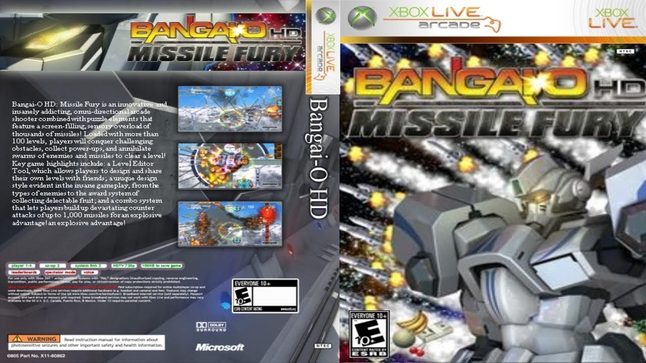 Bangai-O HD: Missile Fury (2011) - Full Gameplay | XBOX 360 ARCADE ...