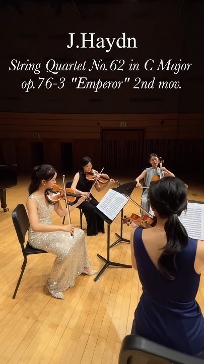J.Haydn String Quartet No.62 in C Major op.76-3 "Emperor" 2nd mov. ㅣ 하이든 황제 2익장 #하이든 #haydn # ...