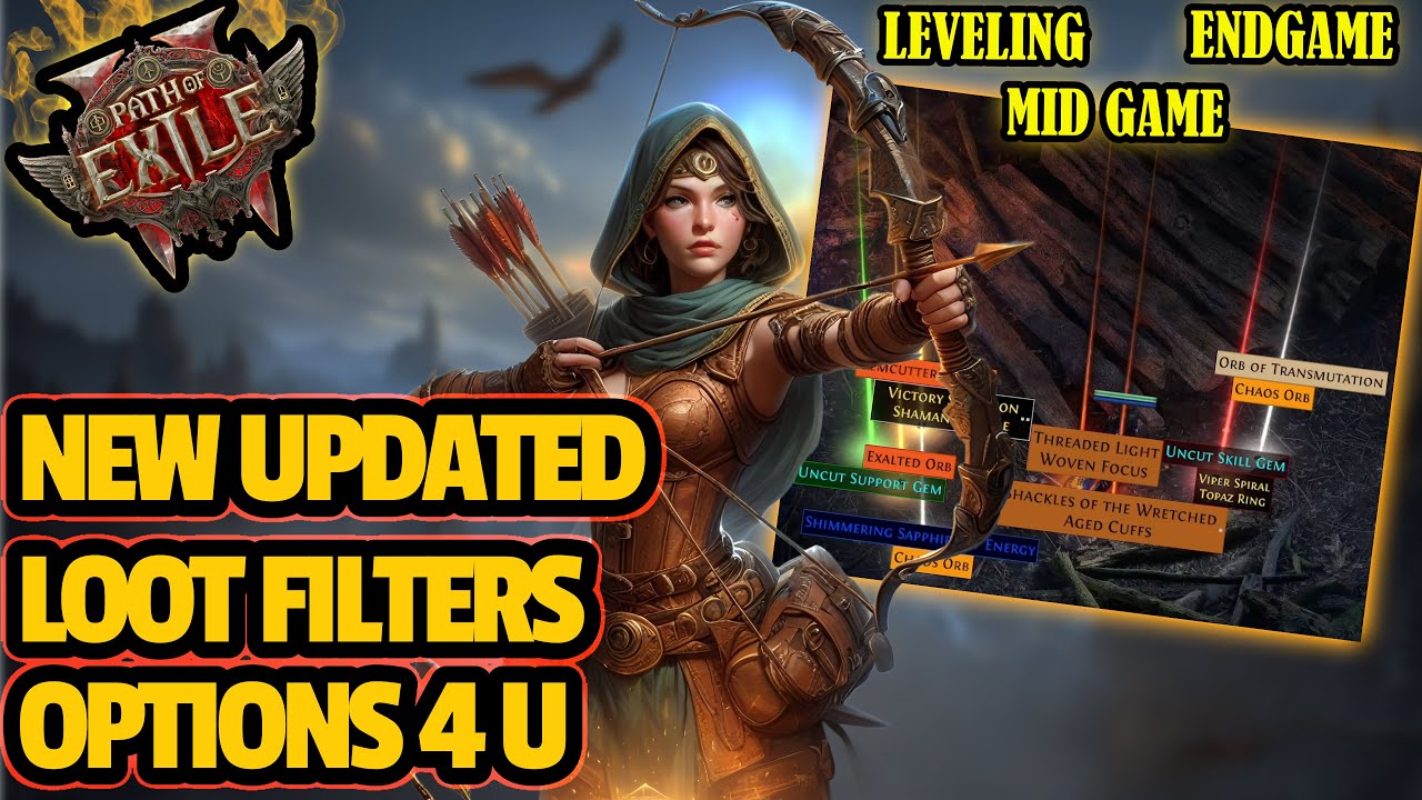 [PATH OF EXILE 2] NEW Updated Loot Filters Great For Leveling, Mid-game ...